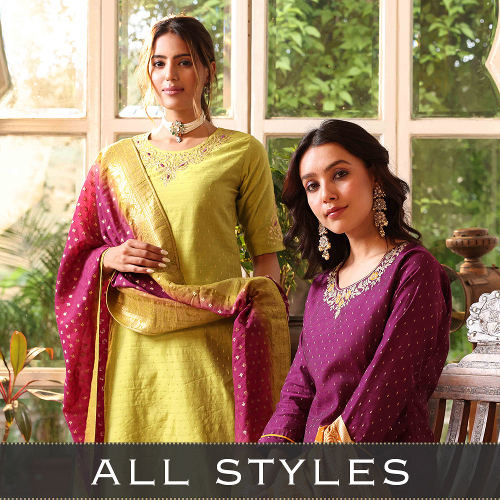 Designer Kurta Sets for Women | Shop Party Wear Kurta Sets Online